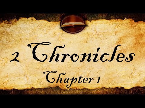 2 Chronicles Chapter 1 | KJV Audio (With Text)