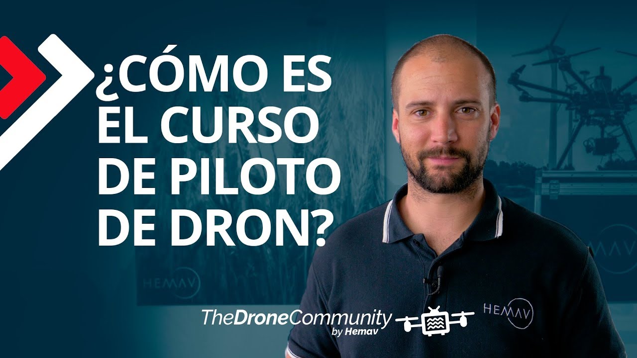 ¿Cómo es el curso de piloto de dron? (Curso Oficial Piloto de Drone)