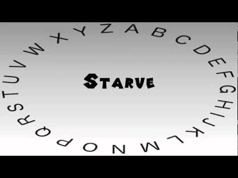 How to Say or Pronounce Starve