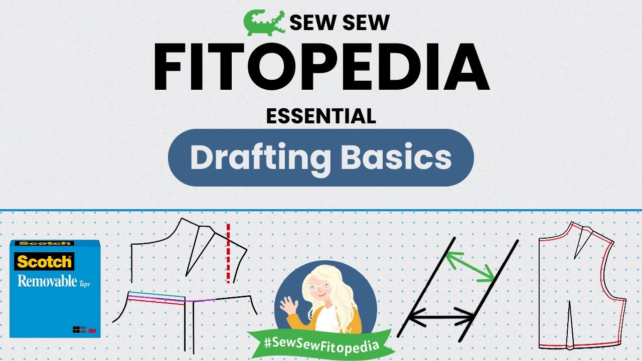 Drafting Basics for Fitting Patterns - Fitopedia