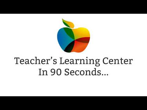 Teacher's Learning Center 90 Second Overview