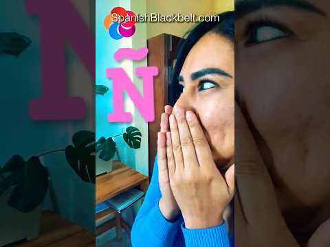 How to pronounce the letter Ñ in Spanish? #shorts