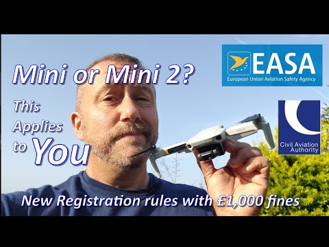 New Drone Registration Rules for DJI Mini & Mini 2 - Jan 21