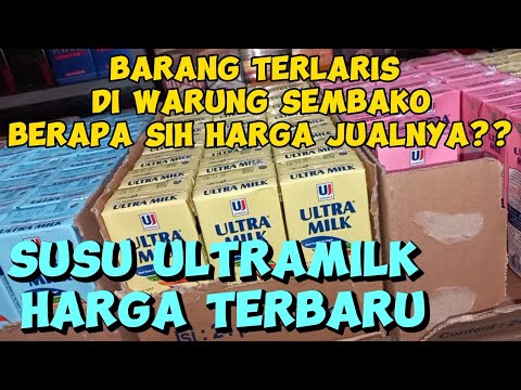 susu ultra milk harga terbaru,berapakah harga jualnya??