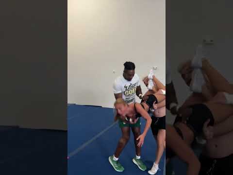 Stunt goes wrong! #cheer #cheerleading #uca #nca #stunt @GabiButler