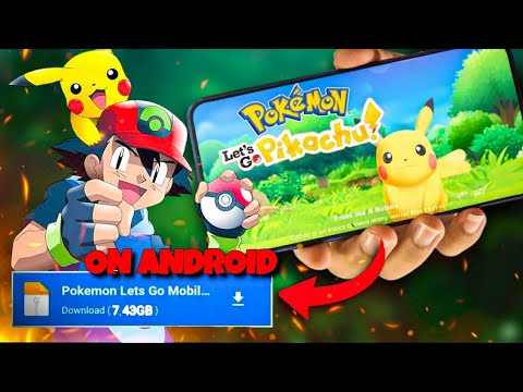 I Download Pokémon Let’s Go Pikachu Game 🥶 in Mobile in 2025 🤫