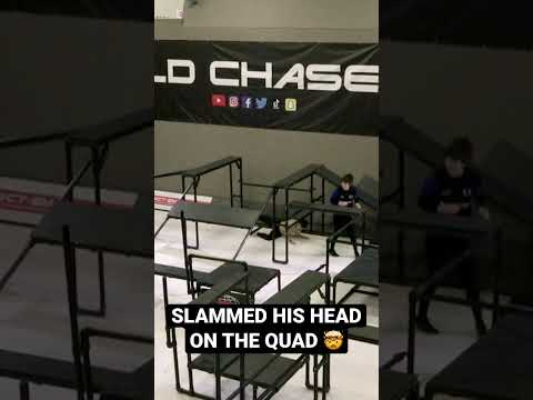Slammed his head on the floor 🤯