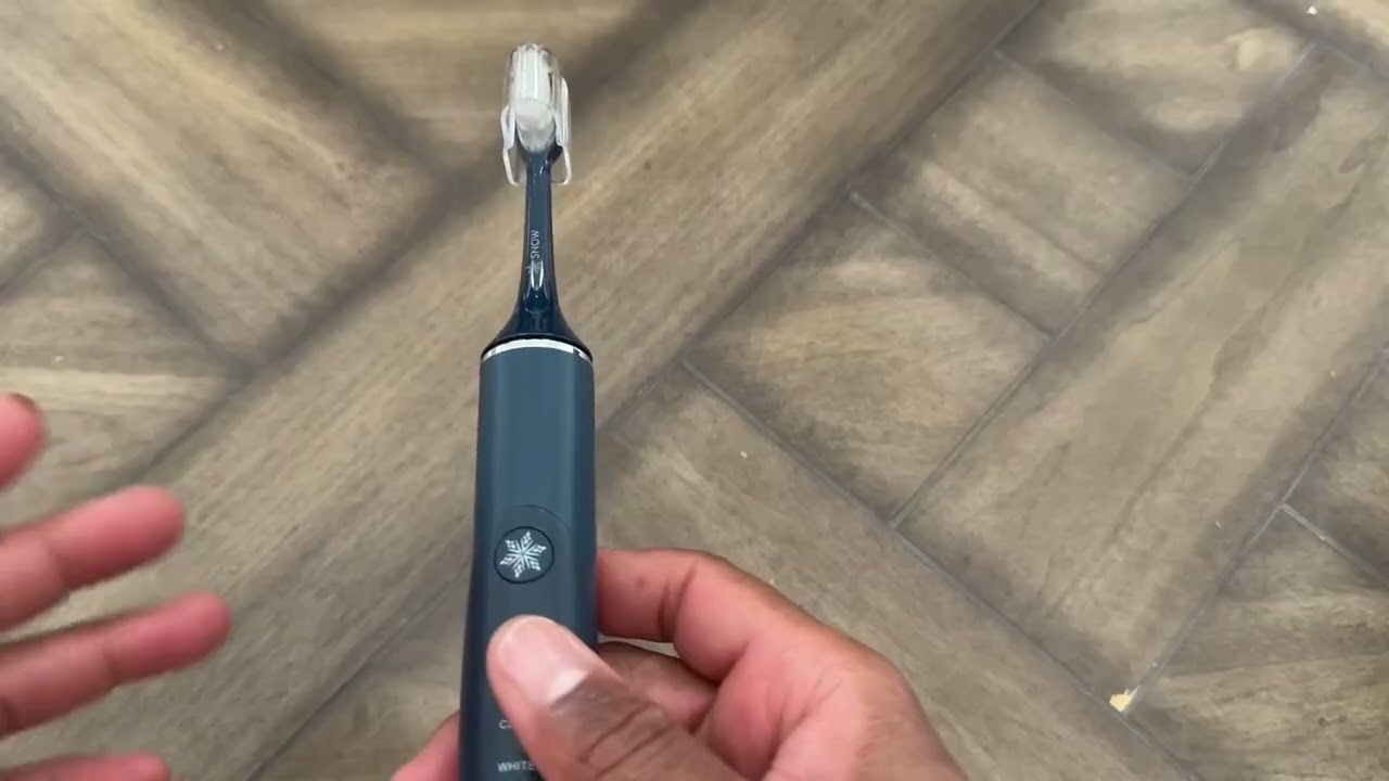 SNOW LED Whitening Electric Toothbrush, Sonic Technology, LED Light, Modes, Timer, Rechargeable Plaq