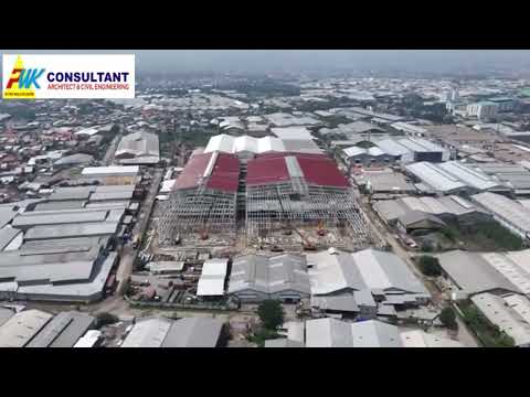 Pembangunan Pabrik PT. Roda Pasifik Mandiri Progress 57%