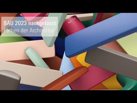 BAU 2023 nachgefasst: Farben der Architektur