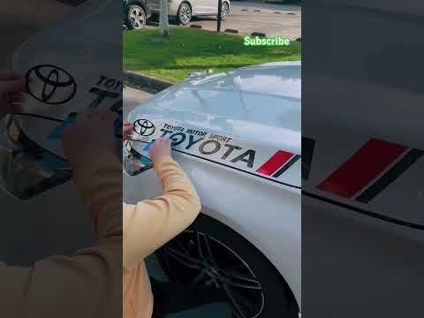 New car decals #shorts car decals