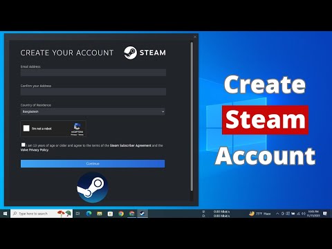How to Create a Steam Account on PC or Laptop