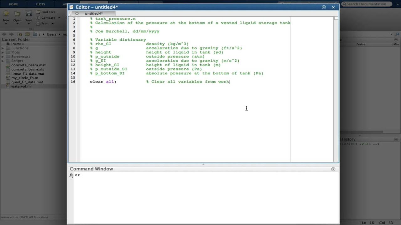 Exercise 5 Solutions