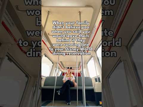 Ditching Your Family in Disney World π