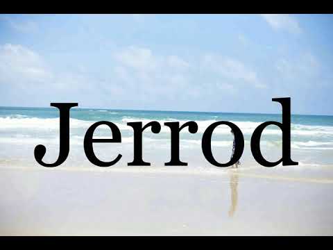 How To Pronounce Jerrod๐๐๐๐๐๐Pronunciation Of Jerrod