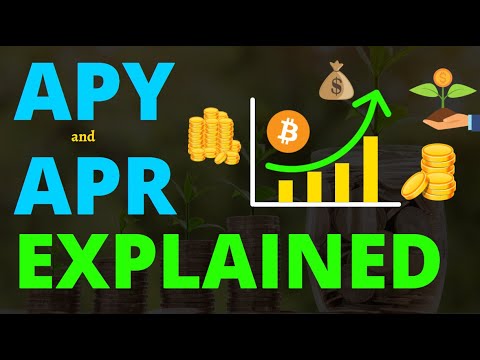APY & APR Explained - Cryptocurrency - Money - Banks