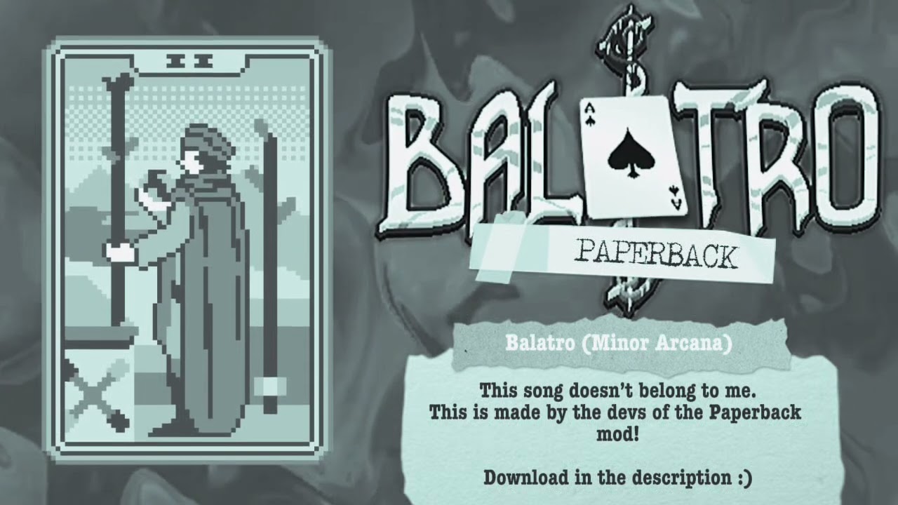 Balatro - Paperback Mod - Minor Arcana UST
