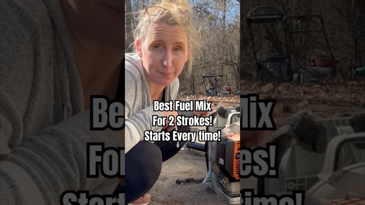 Starts Every Time! Best Way To Mix Your 2 Stoke Oil!