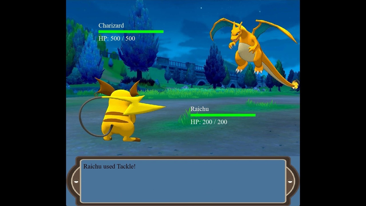 Python Tutorial: Pokemon Battle Game (Refined & Applications)
