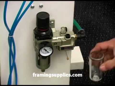 FS 1000 Underpinner - Adjusting Pressure Regulator