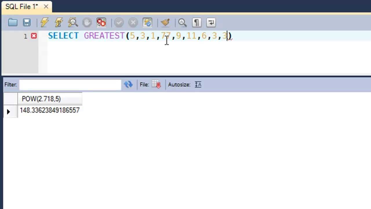 SQL Tutorial - 36: Useful Numeric Functions Part-1