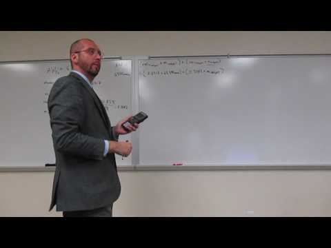Average Atomic Mass - Solving the Mass of Unknown Isotope 001
