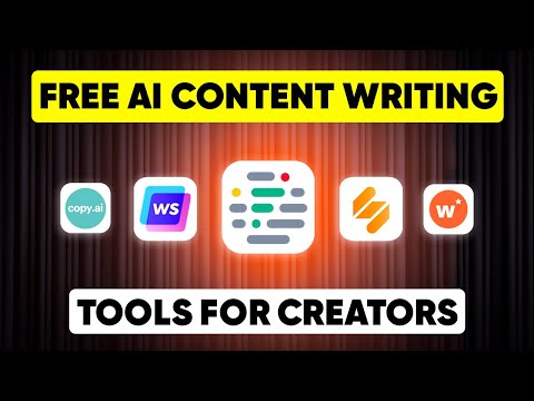 Free AI Content Writing Tools for Creator You Must Use