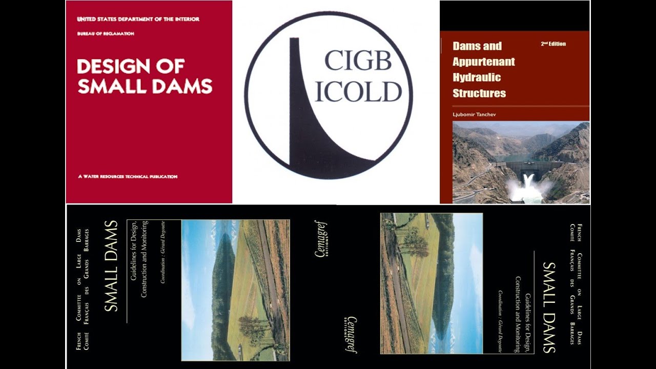 💢DAM DESIGN -TOP 4 RECOMMENDED BOOKS💢|| DAM&APPURTENANT STRUCTURES