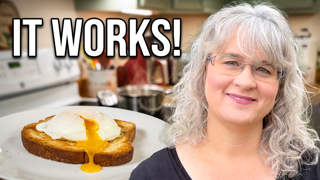 This Poached Egg Method Works Every Single Time!