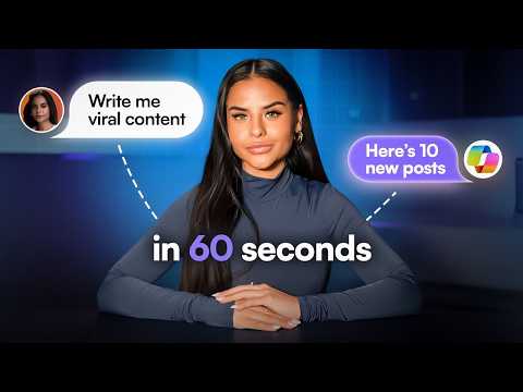 How To Use AI to Create Viral Content (in 60 Seconds)