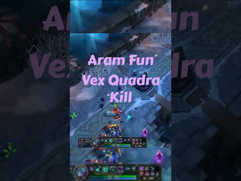 Quadra Kill - Vex Gaming - Aram #shorts
