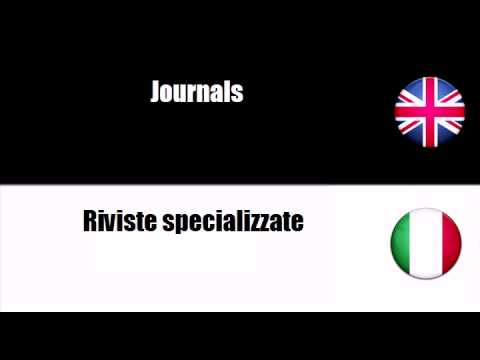 LEARN ITALIAN = Newspapers