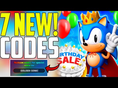 NEW UPDATE ✅SONIC SPEED SIMULATOR CODES SONIC SPEED SIMULATOR - CODE SONIC SPEED SIMULATOR