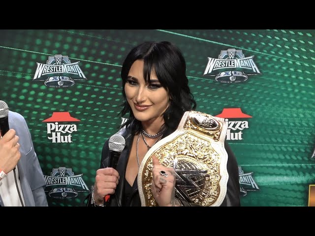 Cathy Kelley reacts to fan calling her Rhea Ripley's 'pet'