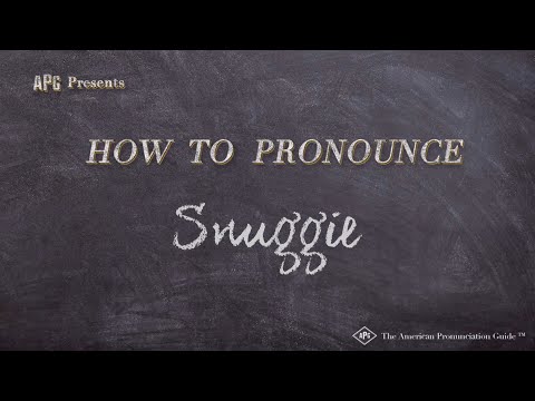 How to Pronounce Snuggie (Real Life Examples!)