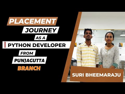 Student placement journey as a Python developer by JSpiders | Pyspider |Hyderabad Punjagutta