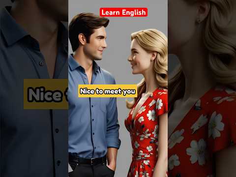 How to reply to “Nice to meet you” | Stop saying “Me too” ❌ #English #learnenglish #英語学習