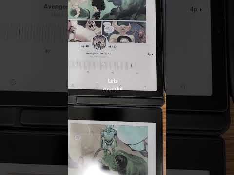 Battle of the Generations, Onyx Boox Tab Ultra C And Boox Nova Air C Eink screen close up Comparison