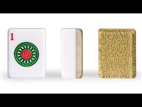 Set of 166 American Mahjong Tiles - Golden Fortune