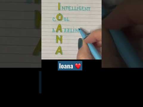 Meaning of the name IOANA #meaning #name #ioana