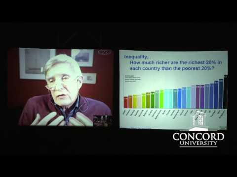 Richard Wilkinson: Is Inequality Killing Us? - at Concord University