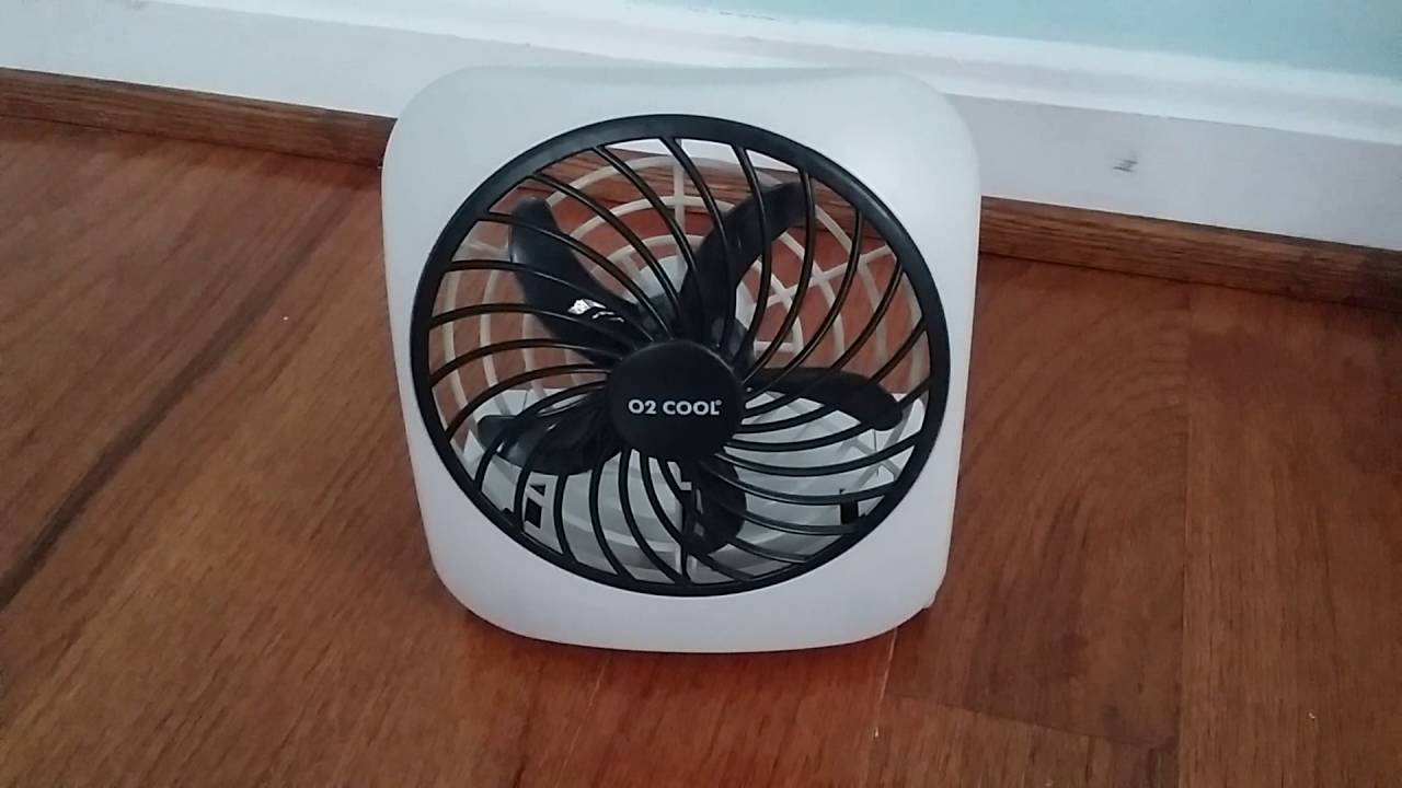 O2 Cool 1041 Folding Desk Fan