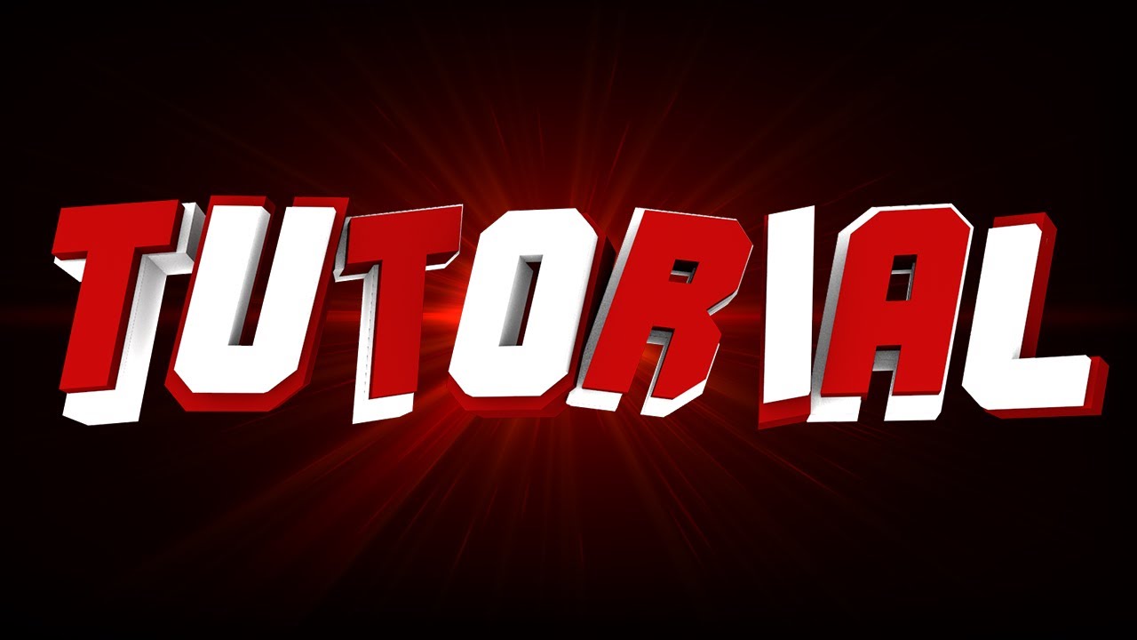 How to create Epic 3D Text in Cinema4D! [TUTORIAL]