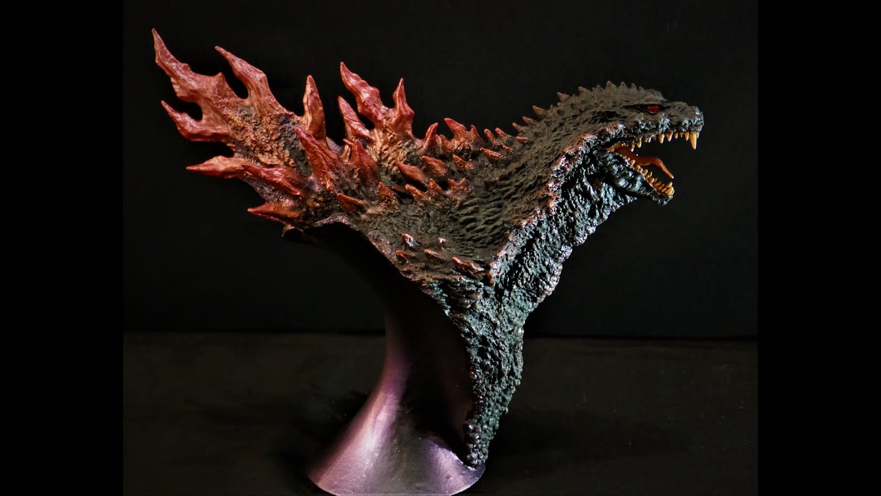 Tanaka Godzilla 2000 Bust Commission