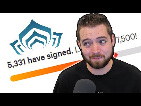 Update on the Warframe Petition Video