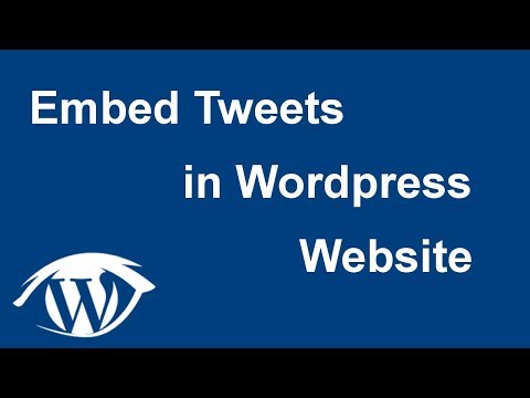 Embed Twitter post in WordPress | How to?