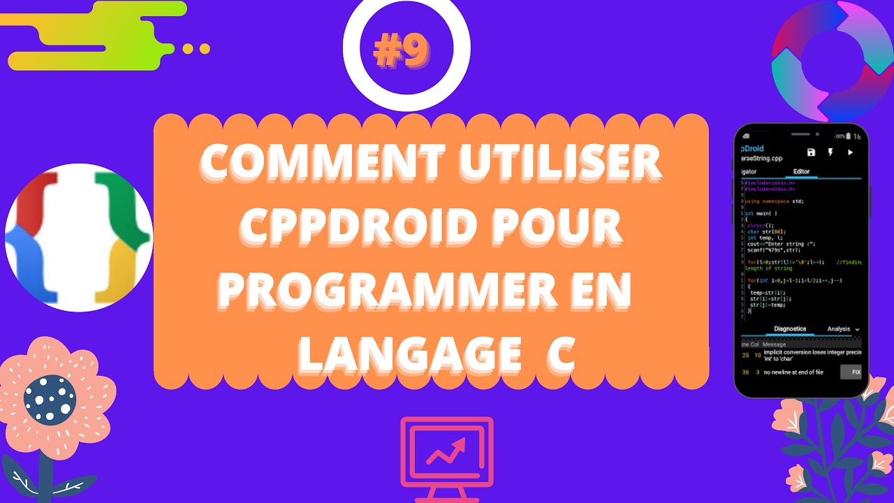 COMMENT UTILISER CPPDROID POUR  PROGRAMMER