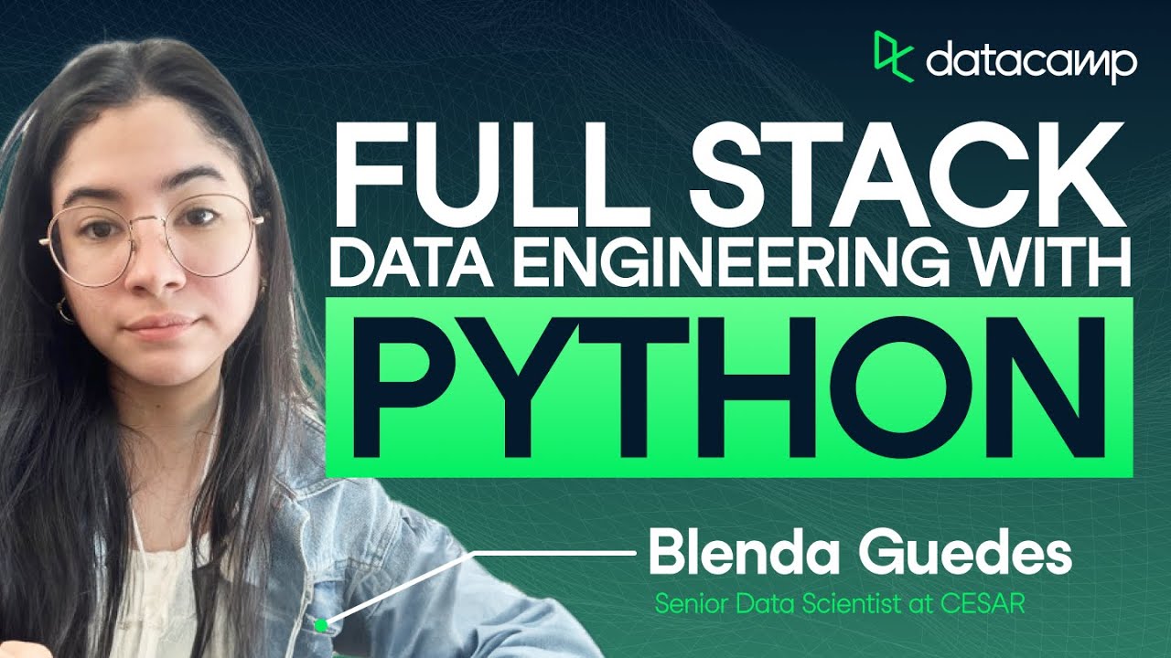 Full Stack Data Engineering with Python | Code Along Using Python!