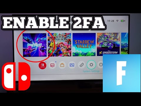 How To Enable 2FA Fortnite On Nintendo Switch