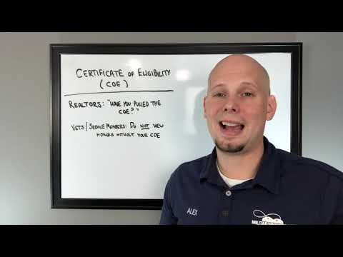 VA Loan Spotlight: Your Certificate of Eligibility (COE)